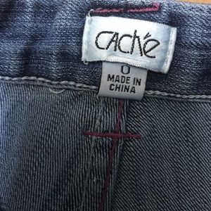 Cache | Jeans | Cache Woman Denim Jeans Sand Blast Cropped Pants | Poshmark